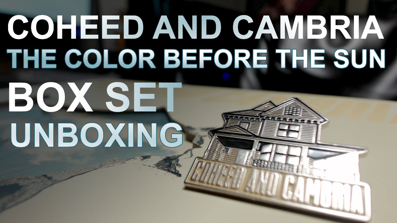 UNBOXING Coheed & Cambria The Color Before the Sun Box Set - YouTube