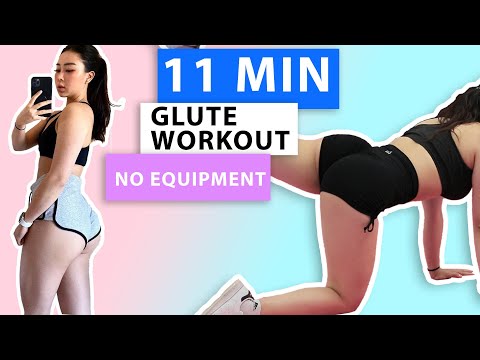 11 MIN BOOTY BUILDER // No Equipment | Glute Butt Burner