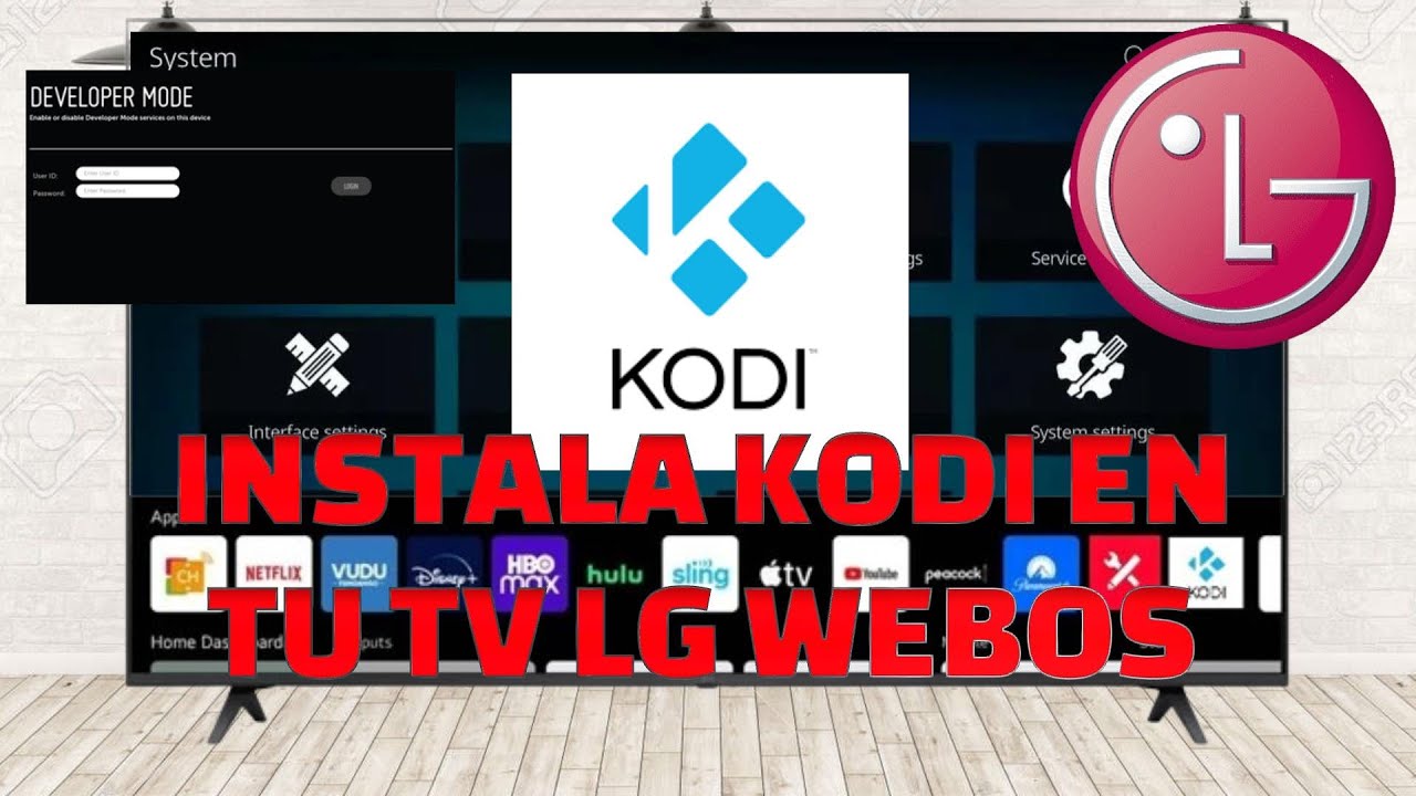 COMO INSTALAR KODI EN TV LG CON WEBOS DIRECTAMENTE. - YouTube
