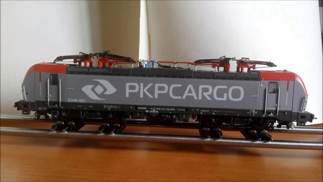Piko Vectron podnoszone pantografy zimo mx645 PKP Cargo - YouTube