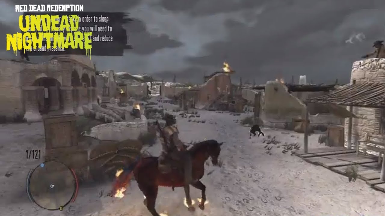 Tesoro Azul - Town Saving - Undead Nightmare Side-Mission - YouTube