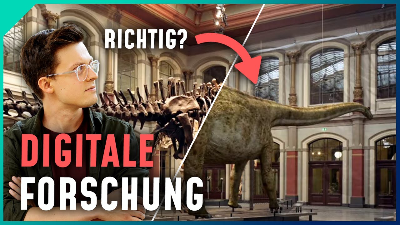 🔴 Wie sahen Dinosaurier wirklich aus? – Digitale Welten im Museum. Live ...