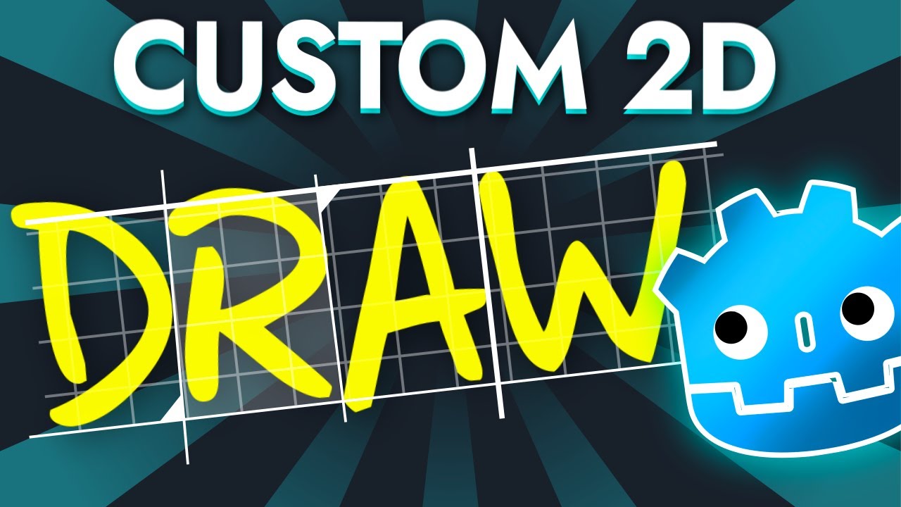 Draw ANY 2D Shape with 1 Line of Code in Godot - in 4 MINUTES! - YouTube
