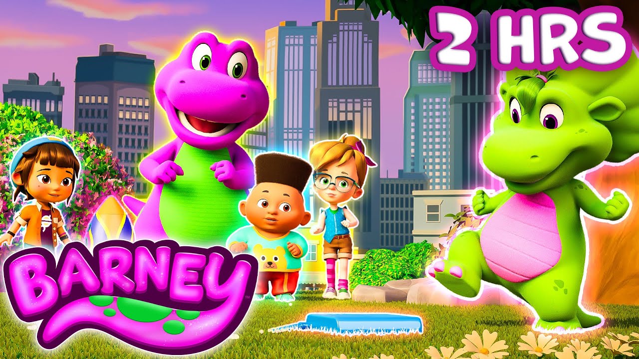 Sunny Days with Barney ☀️🛝 | Playground Adventures | Barney's World | 2 ...