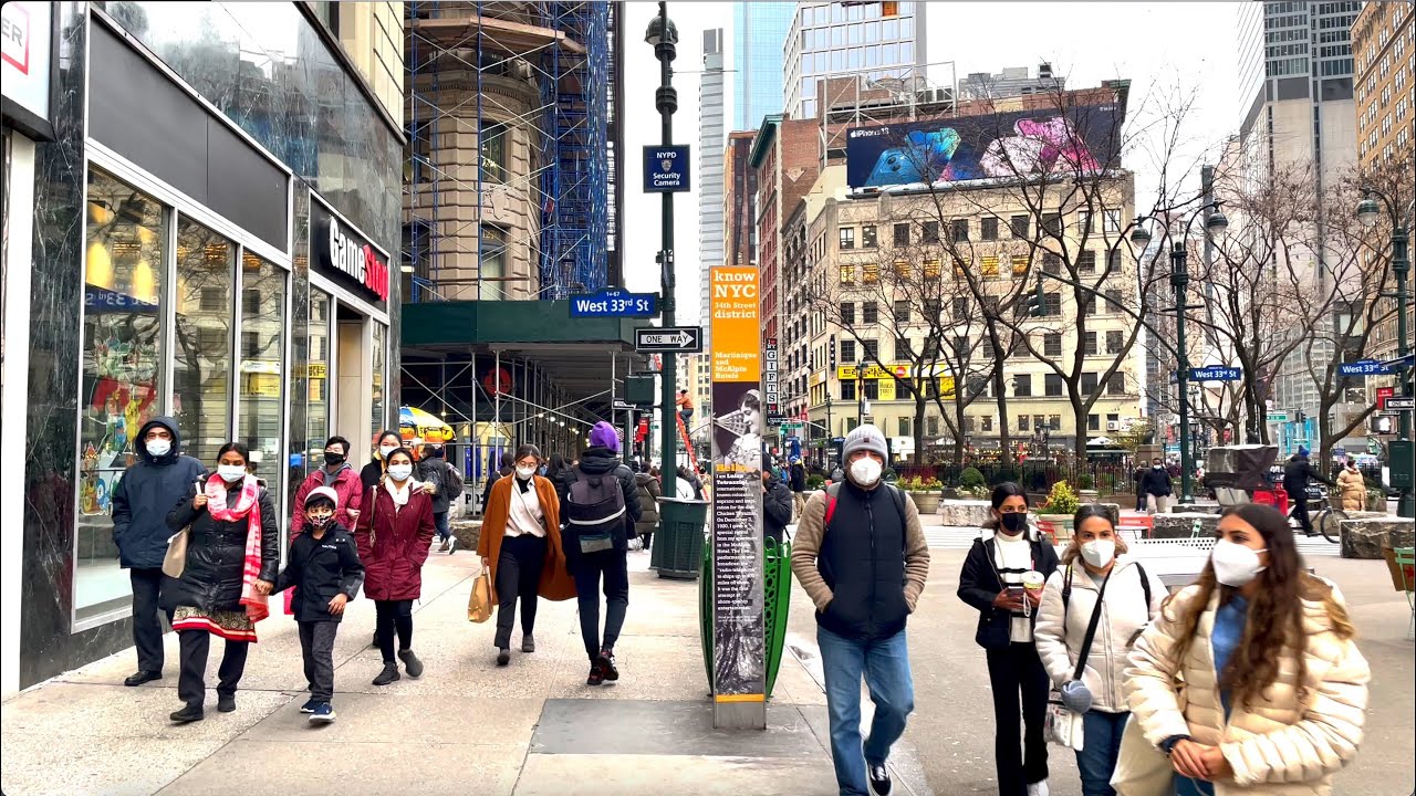 Walking NYC Lexington Avenue & 33 Street On A Monday Afternoon [4K HDR ...