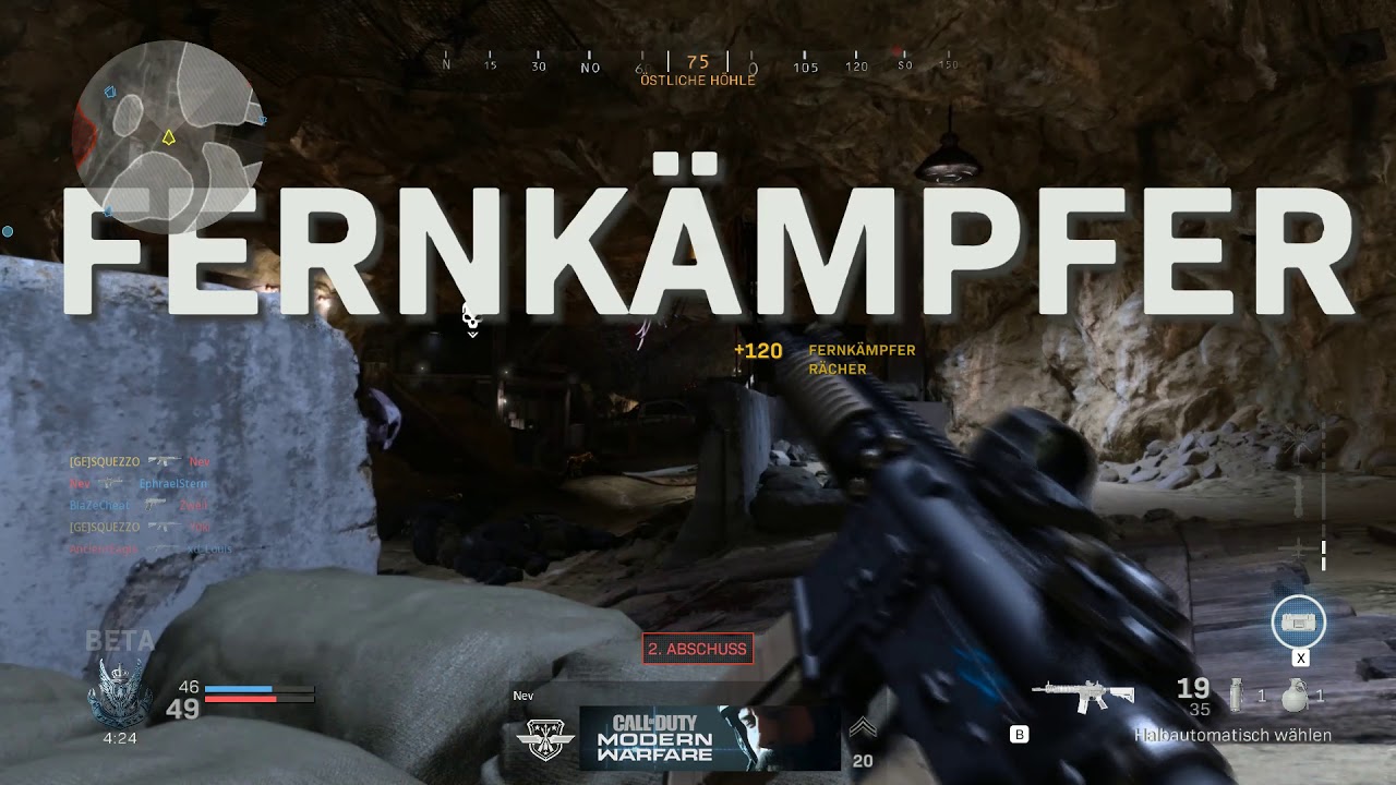 First Round COD Modern Warfare/mit MONTE - YouTube