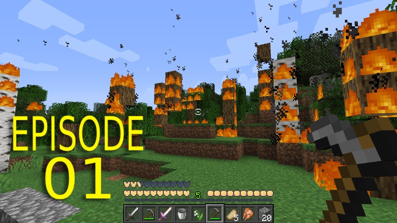 Lunarcraft 2: Episode 1 - NEW BEGINNINGS! - YouTube