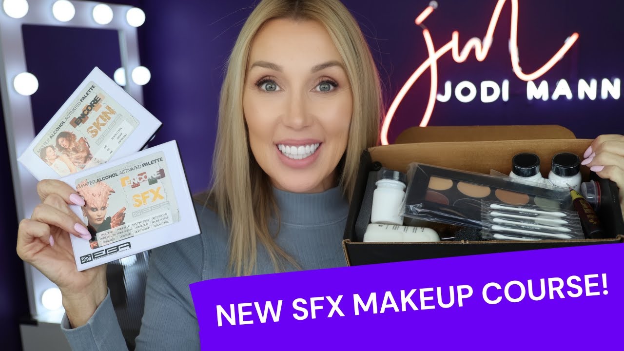 Exciting New Courses at Online Makeup Academy | SFX and Halloween - YouTube