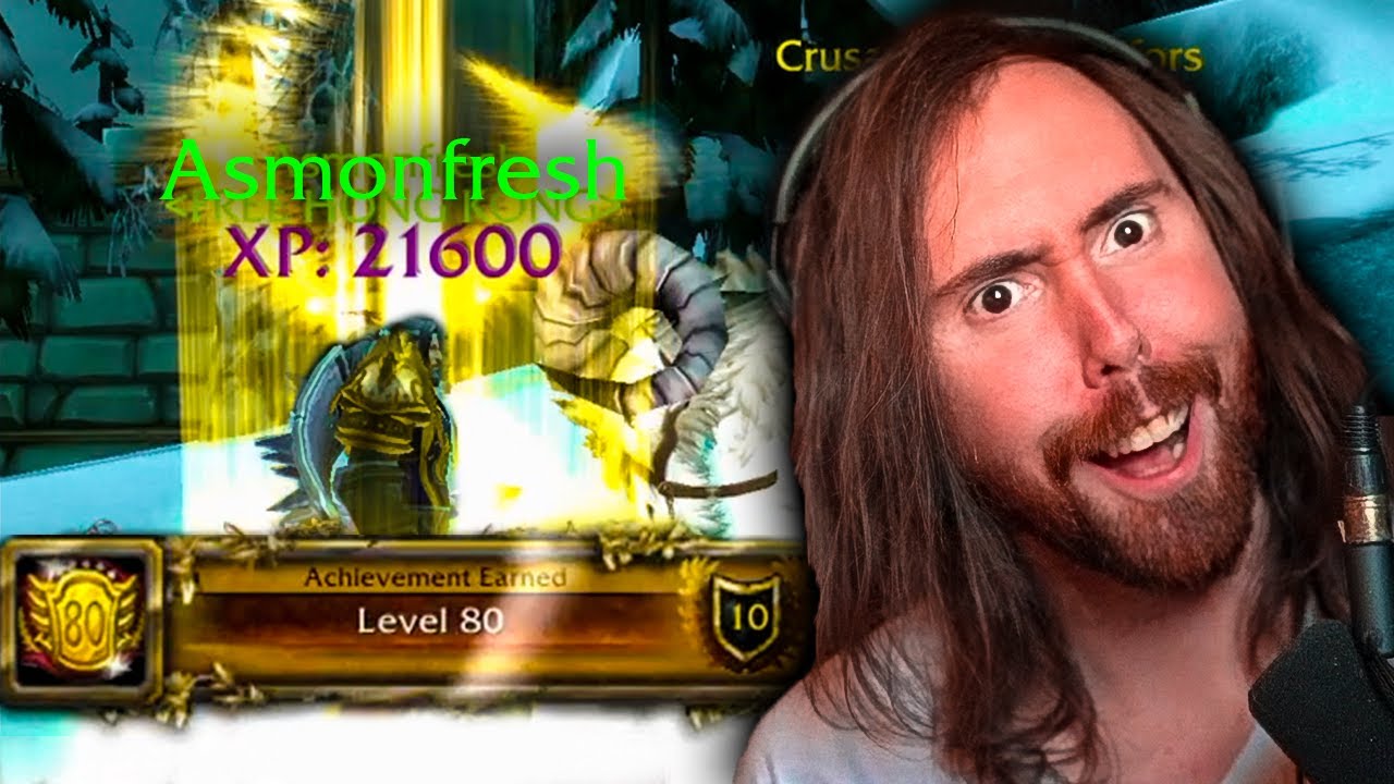 Asmongold Hits LEVEL 80 In WotLK Classic WoW! The Endgame Begins - YouTube