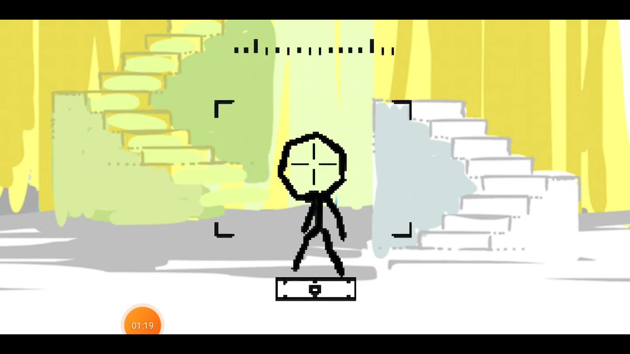 my first stickman animation - YouTube
