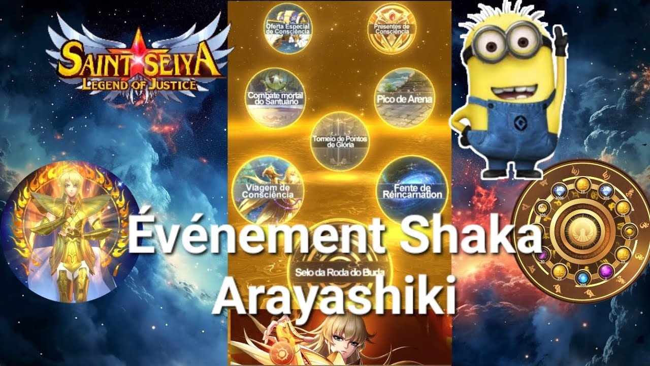 Saint Seiya Legend Of Justice / Évent Shaka Arayashiki - YouTube