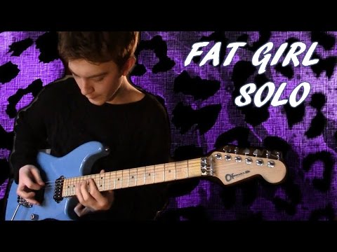 Steel Panther Fat Girl (Thar She Blows) Guitar Solo Cover