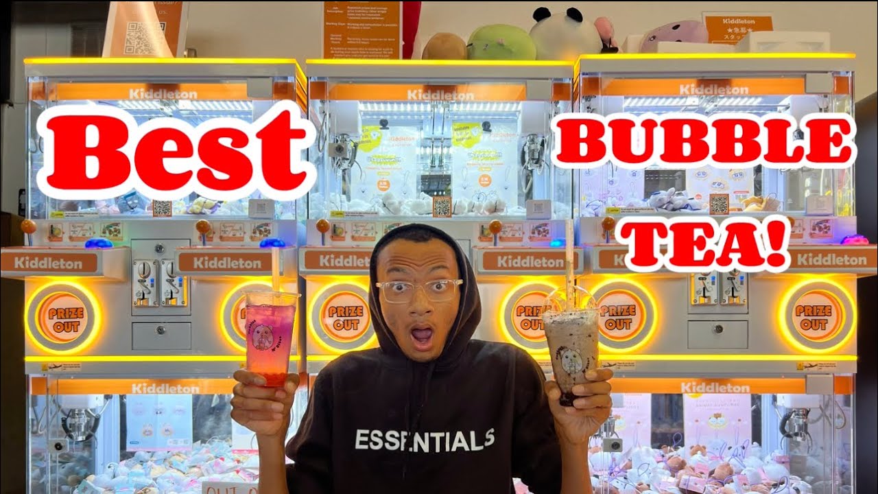 Reviewing Bubbles N’ Bites BEST Bubble Tea Shop! - YouTube