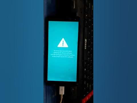 Samsung Mobile an error has occurred while updating the device software 100% solution - YouTube