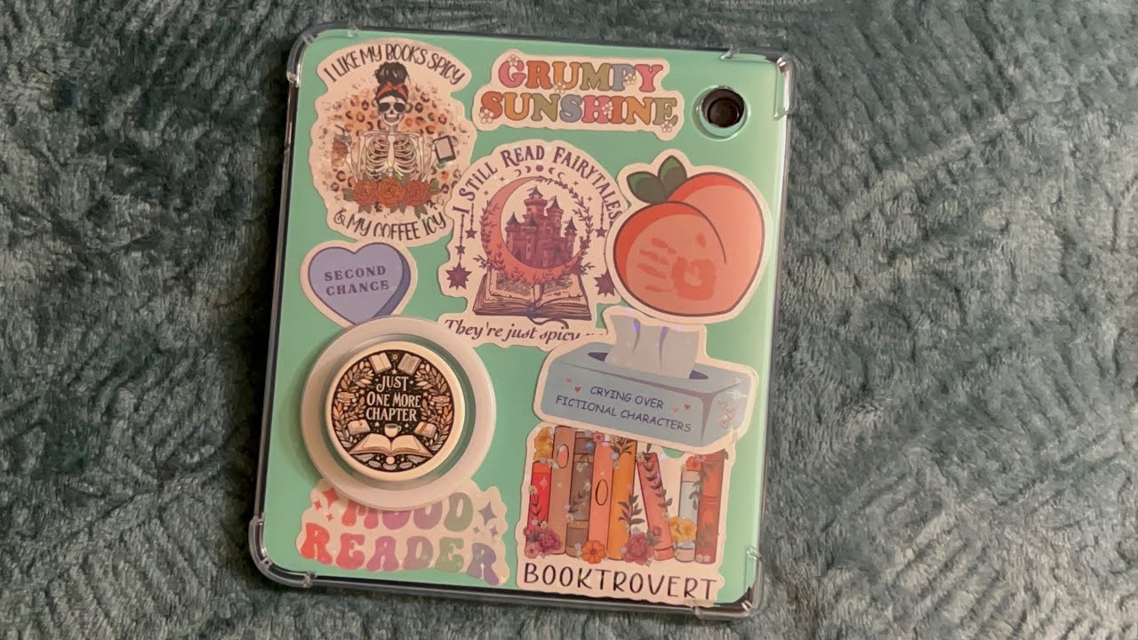 Decorate my Kobo for the first time!! - YouTube