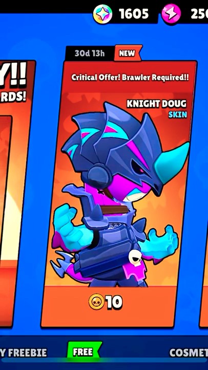 FREE KNIGHT DOUG SKIN!!! - YouTube