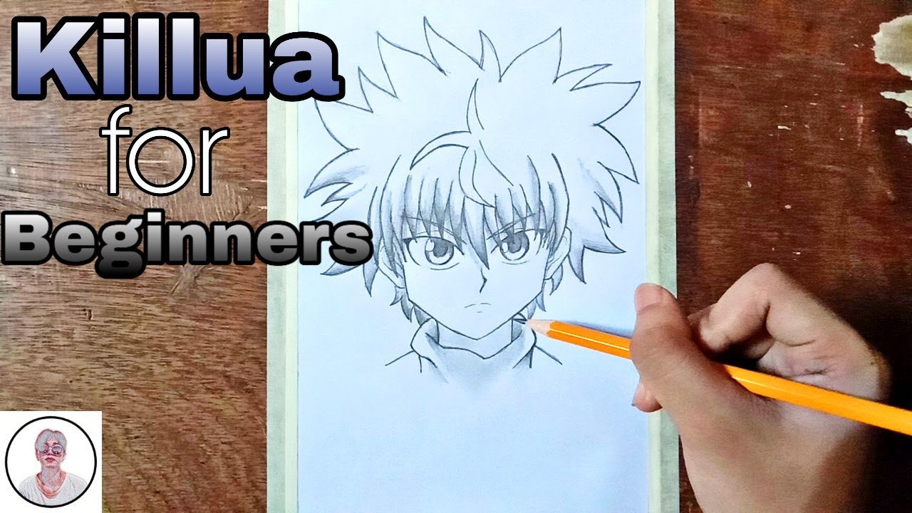 How to Draw Killua Zoldyck - Easy Sketch for Beginners || SIMPLY SKETCH ...
