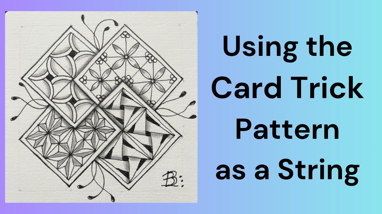 Using the Card Trick Pattern as a String - YouTube