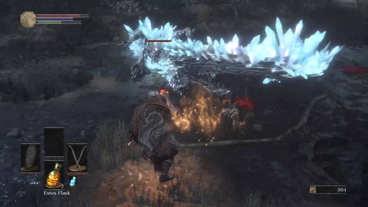 Dark Souls 3 Crystal Lizard - YouTube