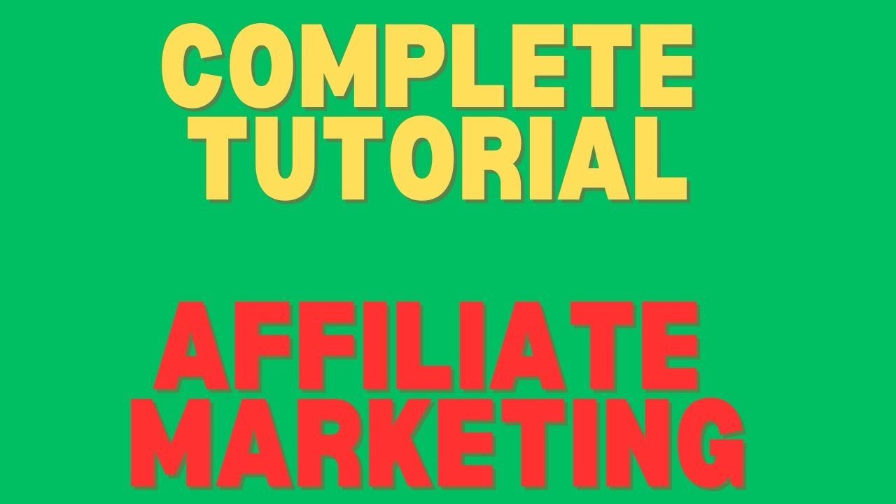 Complete affiliate marketing traffic Tutorial for 2024 beginners # ...