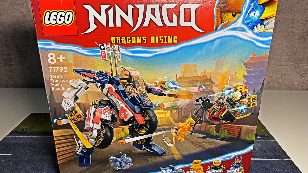 ЛЕГО NINJAGO ОБЗОР НАБОРА 71792 Sora Transforming Mech / Лего / Lego ...