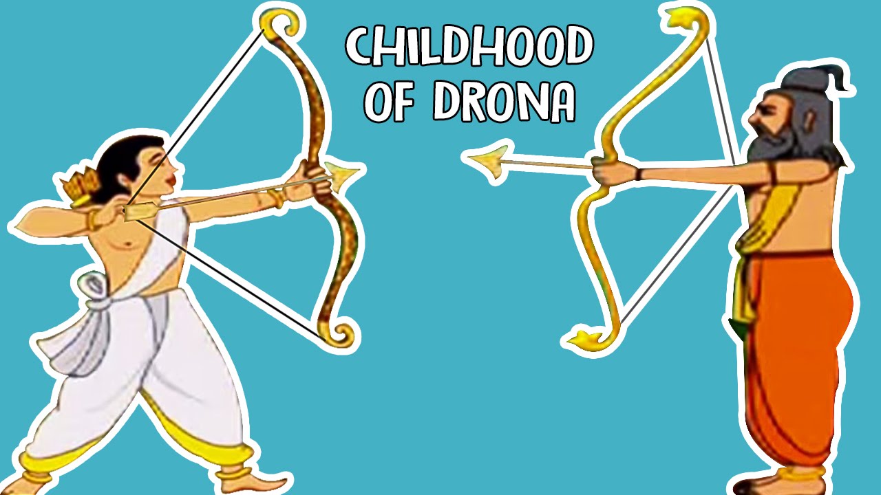 Role Of Drona | Mahabharata | English Story | Cartoon For Kids | HD ...