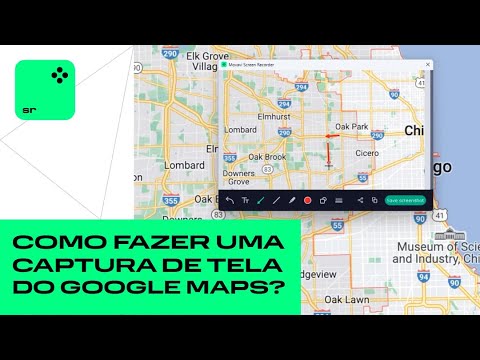 Como fazer uma captura de tela do Google Maps | Movavi Screen Recorder ...