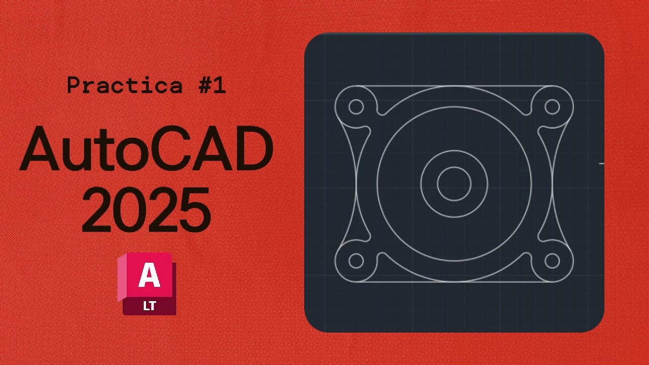 Practica #1 AutoCAD 2025 - YouTube