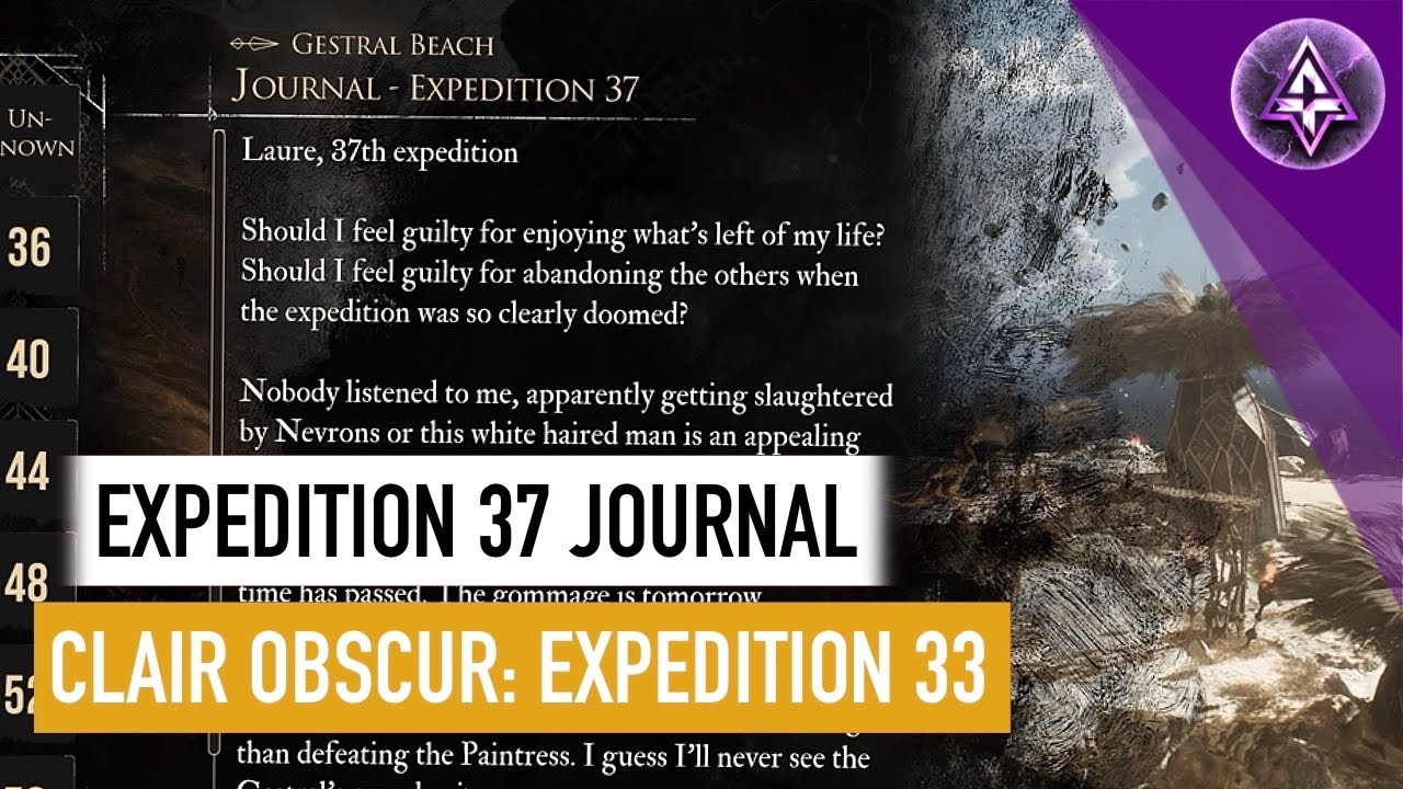 Clair Obscur: Expedition 33 - Where To Find The Expedition 37 Journal ...