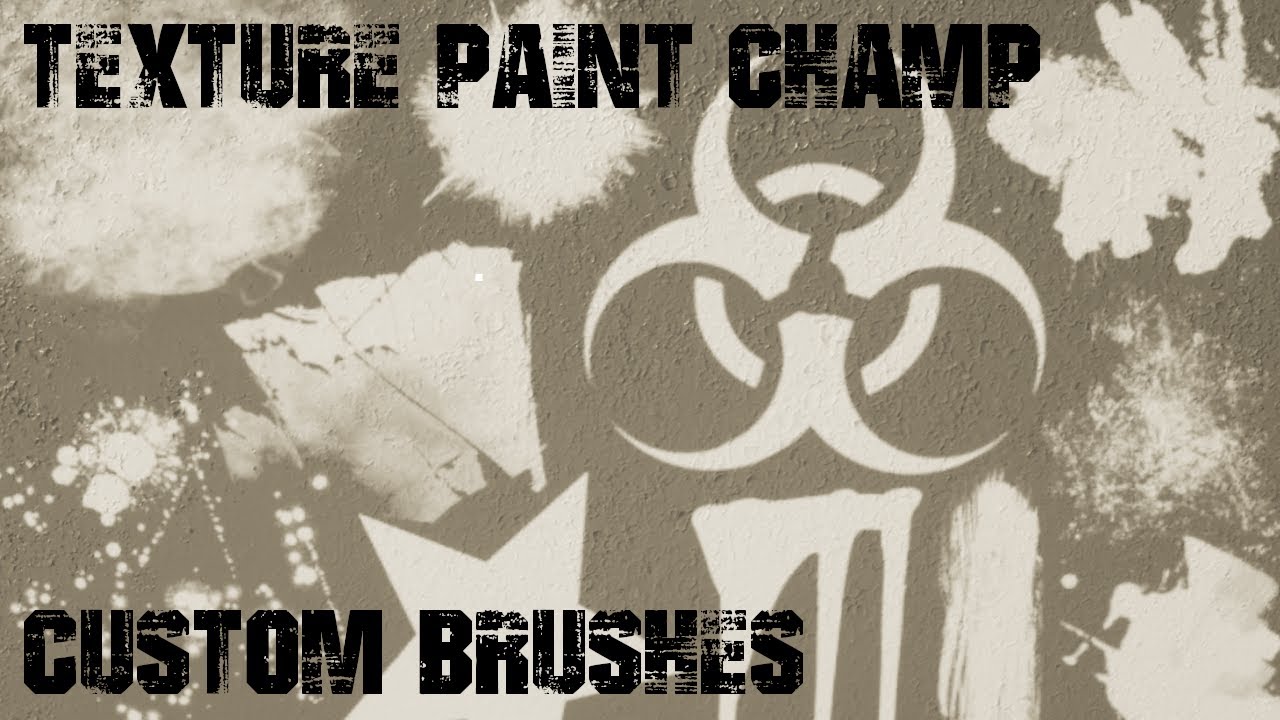 Texture Paint Champ (UE5) - Creating Custom Brushes - YouTube