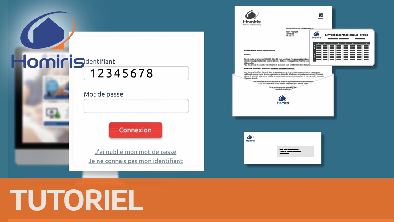 Espace abonné et application mobile Homiris : comment vous connecter ...