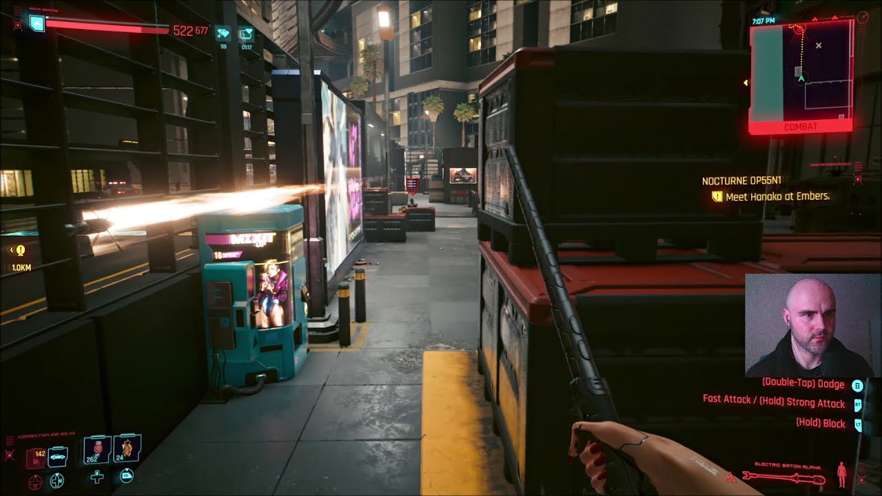 Cyberpunk 2077 Dodging Bullets - YouTube