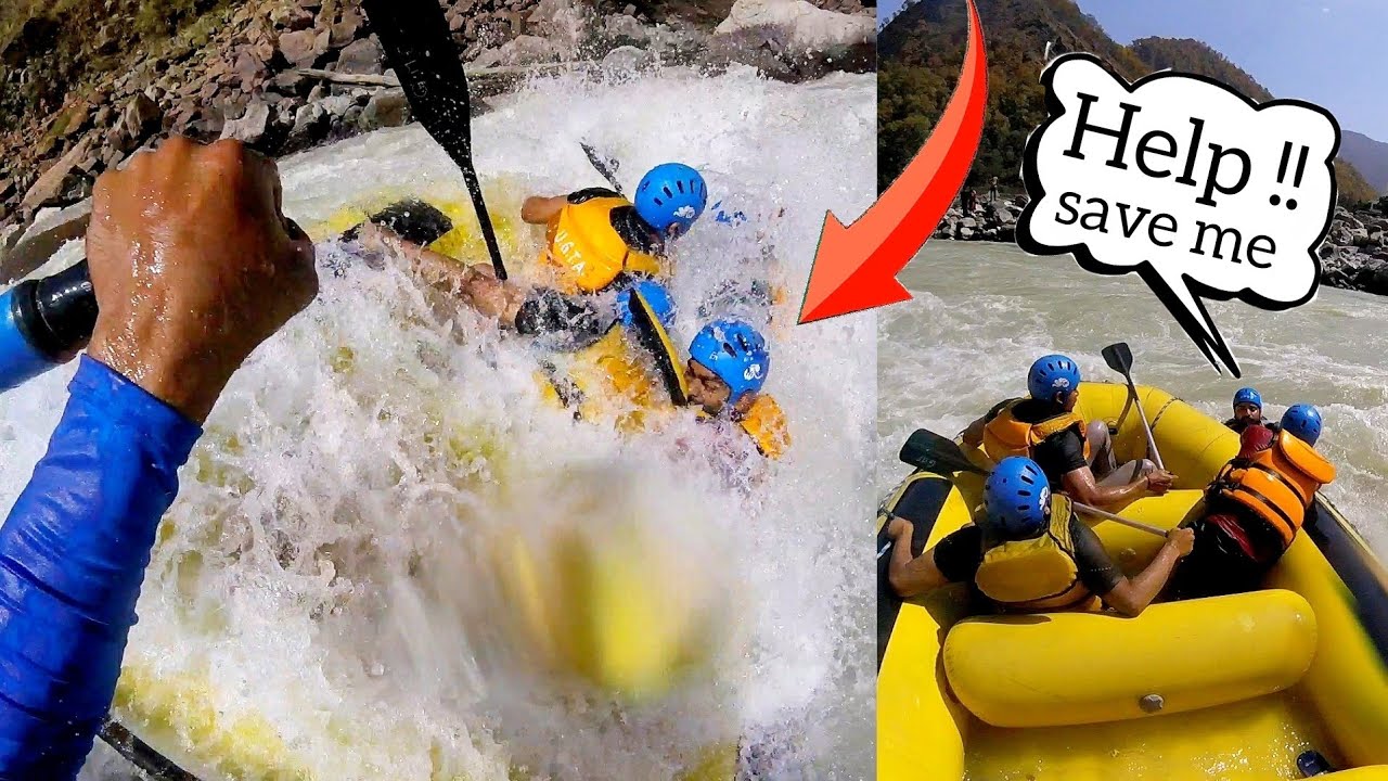 Rishikesh Rafting Accident | My Friend almost DIED ! Full Video | DO's ...