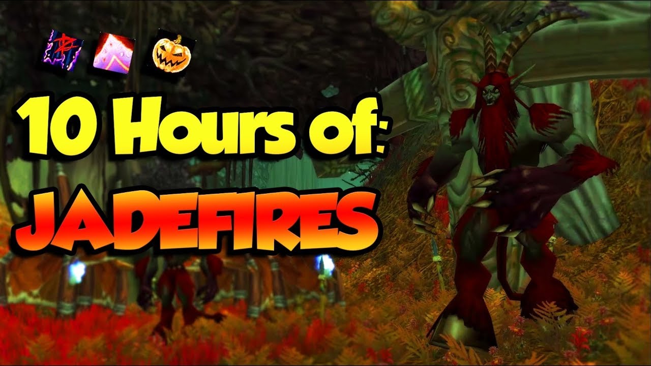 Classic WoW - Loot from 10 Hours of Felwood Jadefires [INSANE 0.01% ...