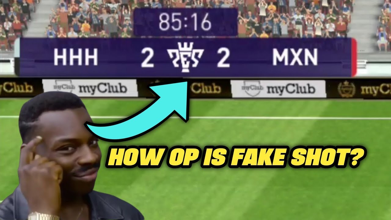 Why Every Pro Players Learn Fake Shot in Pes? | Pes21 - YouTube