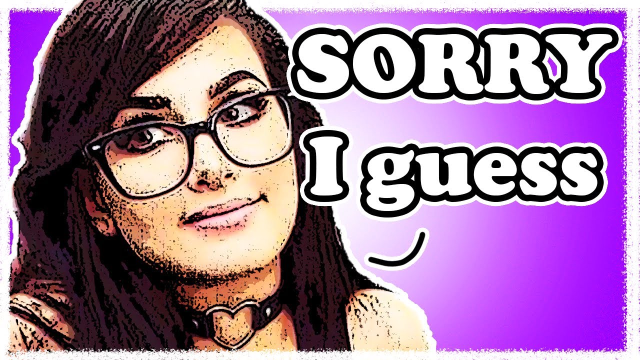 If I feel angry, the video ends - Sssniperwolf Twitter Apology - YouTube