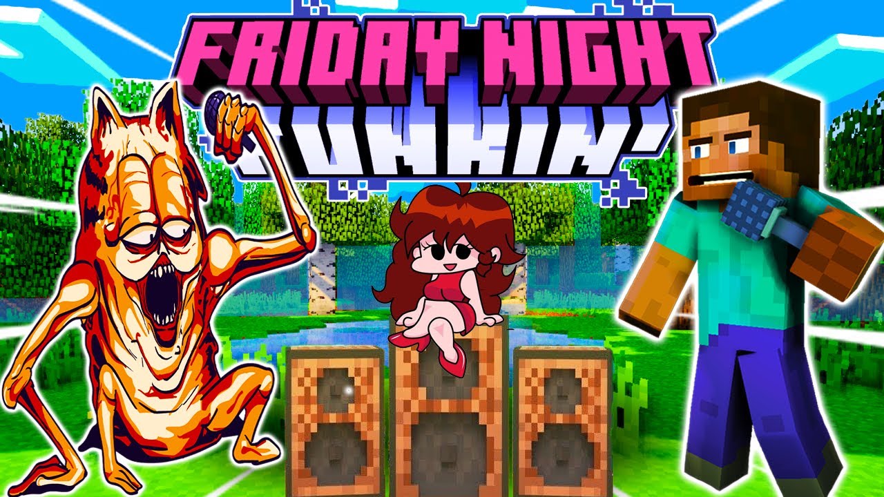 Friday Night Funkin VS Minecraft - FNF Battle - Gorefield VS Steve ...