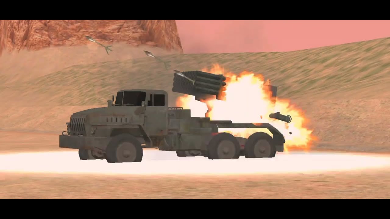 GTA SA MILITARY conflict -Android version - YouTube
