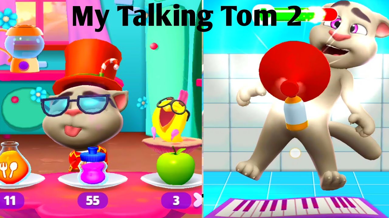 My Talking Tom 2 ios and android gameplay part 68-7 - YouTube