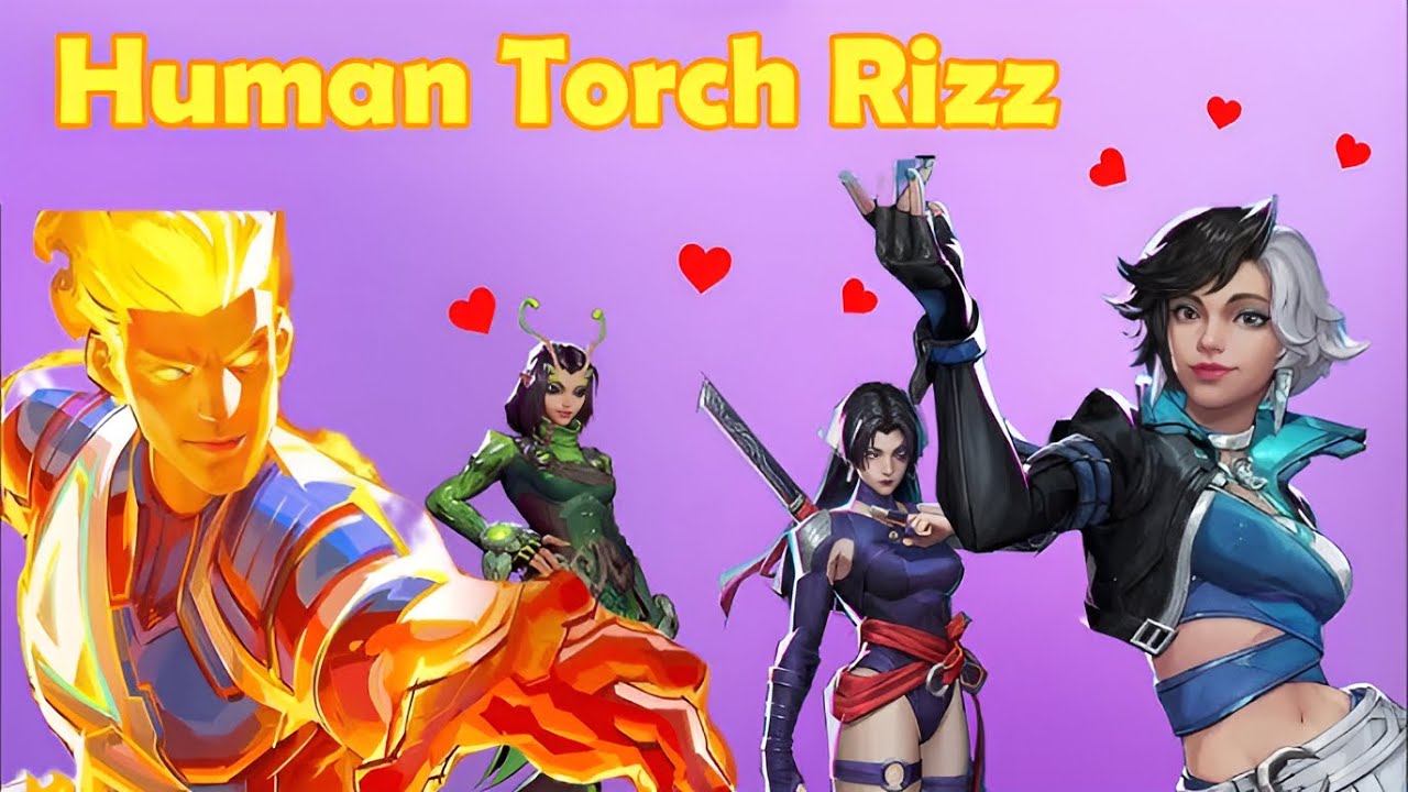 Marvels Rivals Human Torch Rizz - YouTube