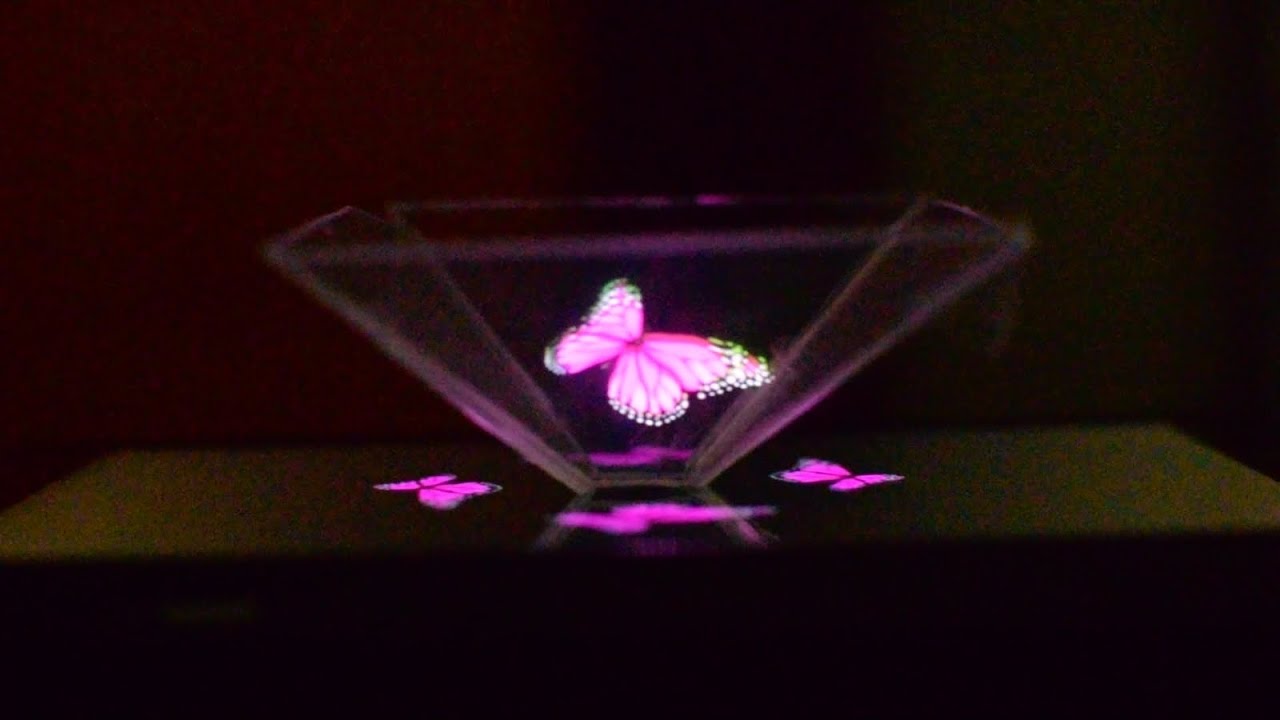 Amazing how to make a video hologram 3D - YouTube