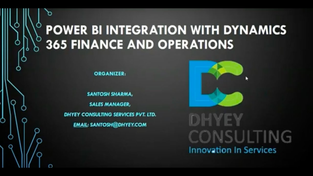 Microsoft Power BI and Its Integration with Microsoft D365 FnO On ...