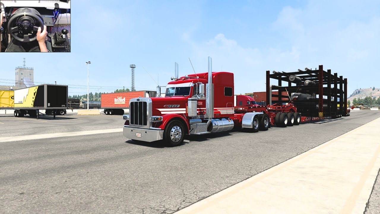 Custom Peterbilt 389 Massive Construction Special Transport Haul ...