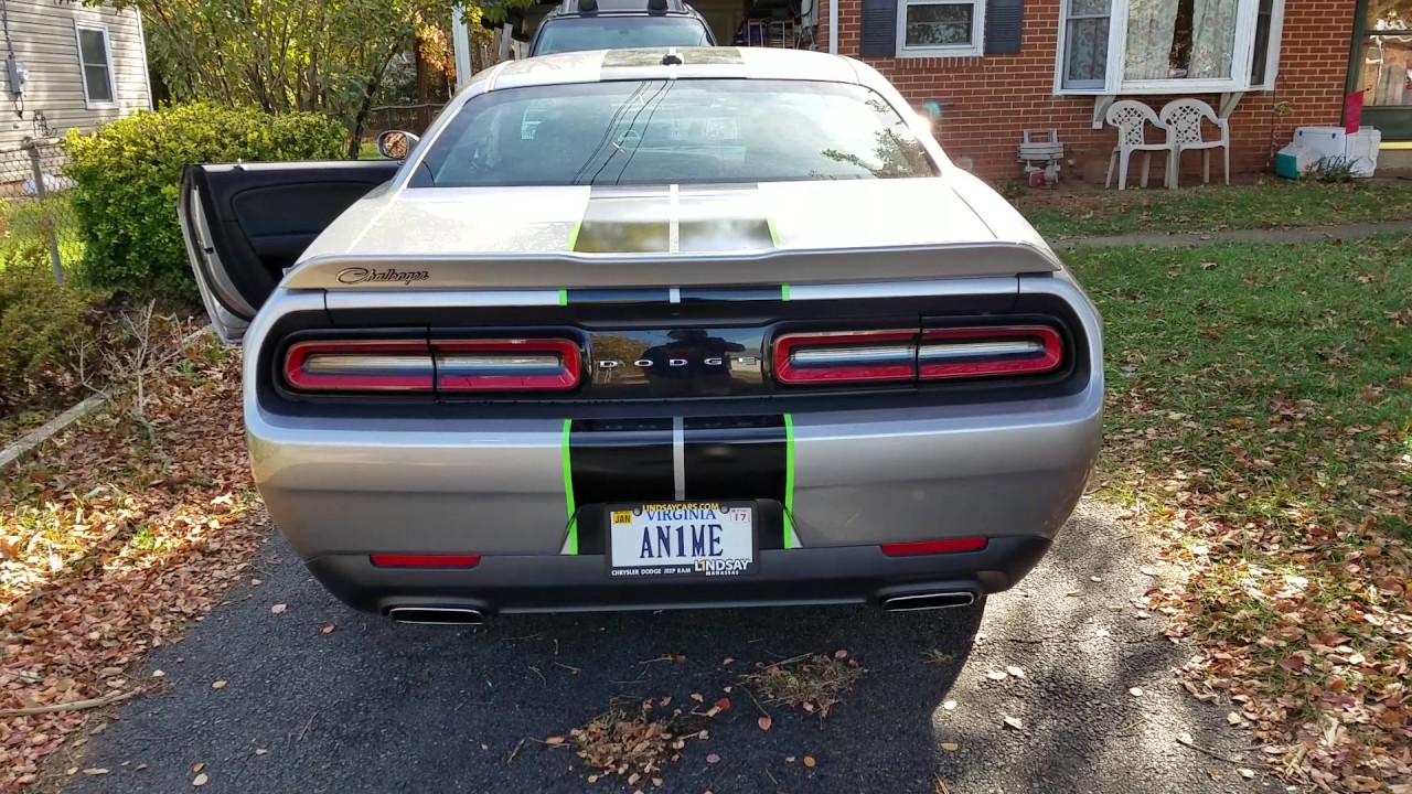 2015 Dodge Challenger SXT V6 w/ Solo Performance Mach XV Exhaust w ...