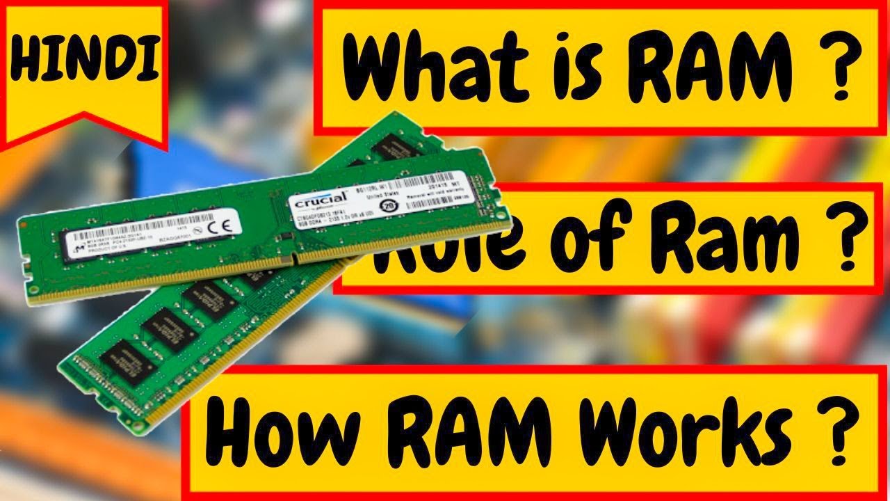 What is RAM || How it Works || What is the Role of RAM on PC || Hindi ...