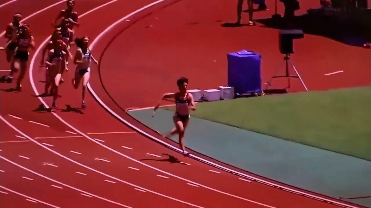 2024 全国高校総体陸上 女子4×400mR（マイル） 準決勝2組 - YouTube