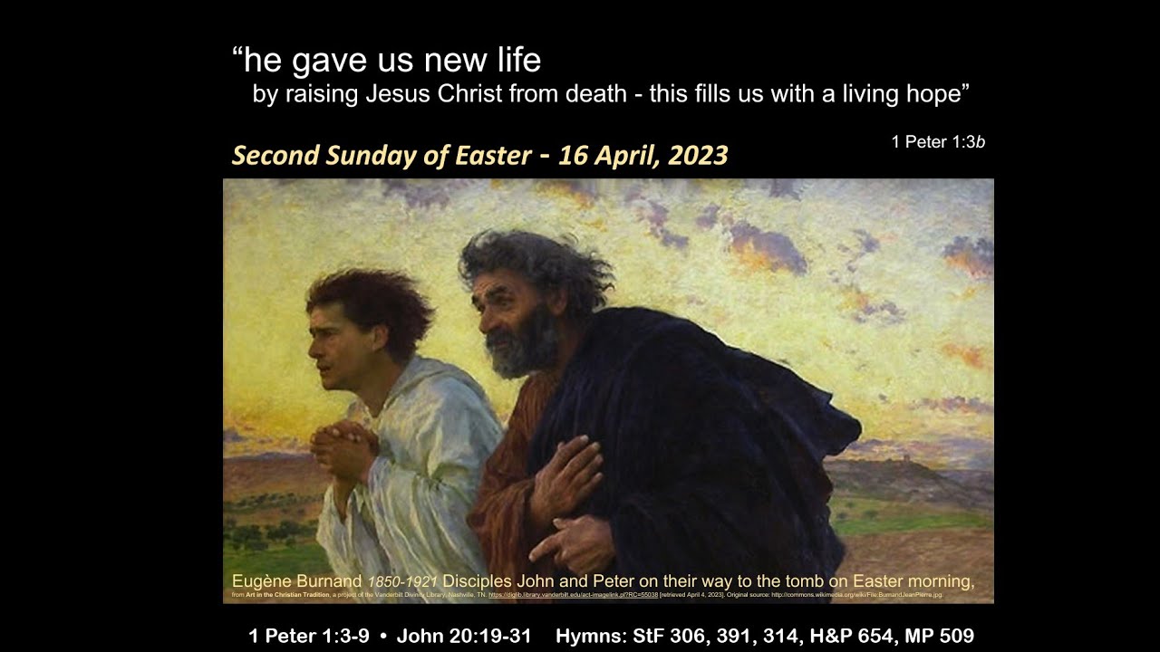 Sunday 16th April Second Sunday in Easter with Rev John - YouTube