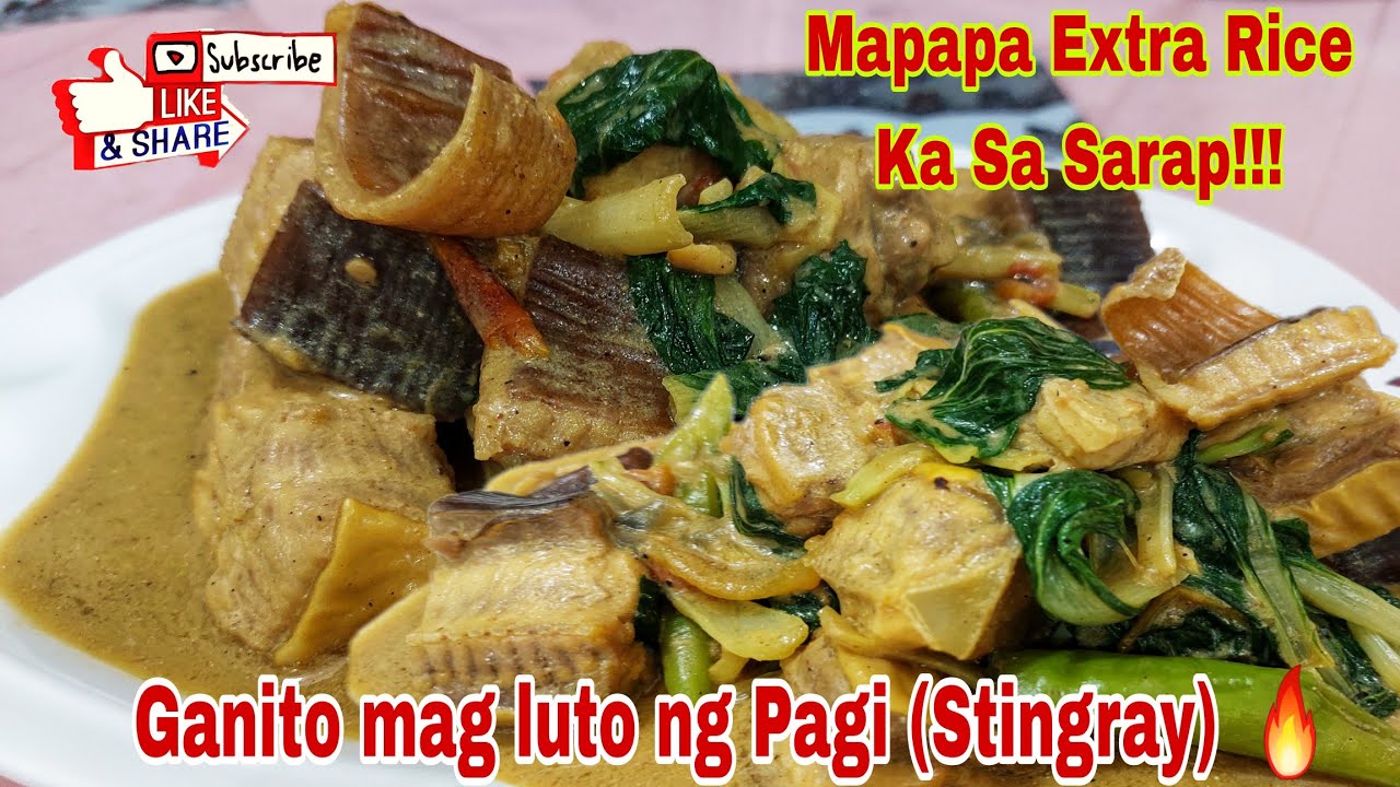 Pagi (Stingray) with Curry Powder & Coconut Milk. #simplerecipe # ...