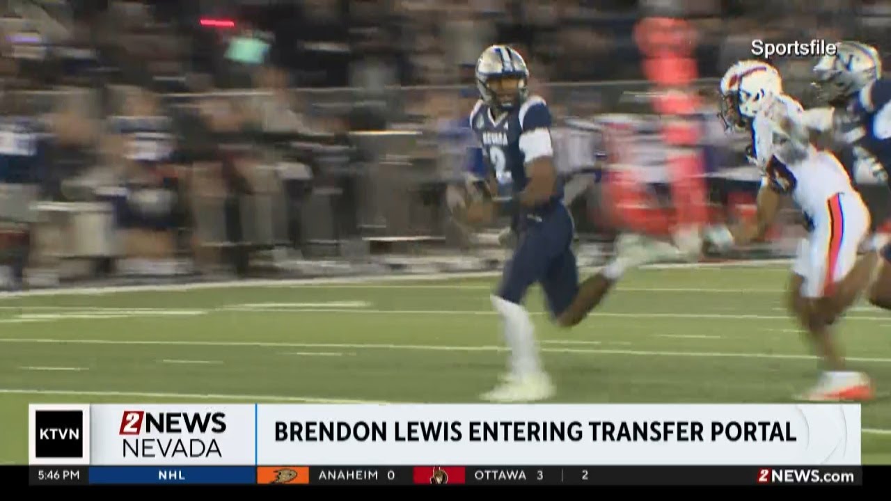 Wolf Pack Quarterback Brendon Lewis enters transfer portal - YouTube