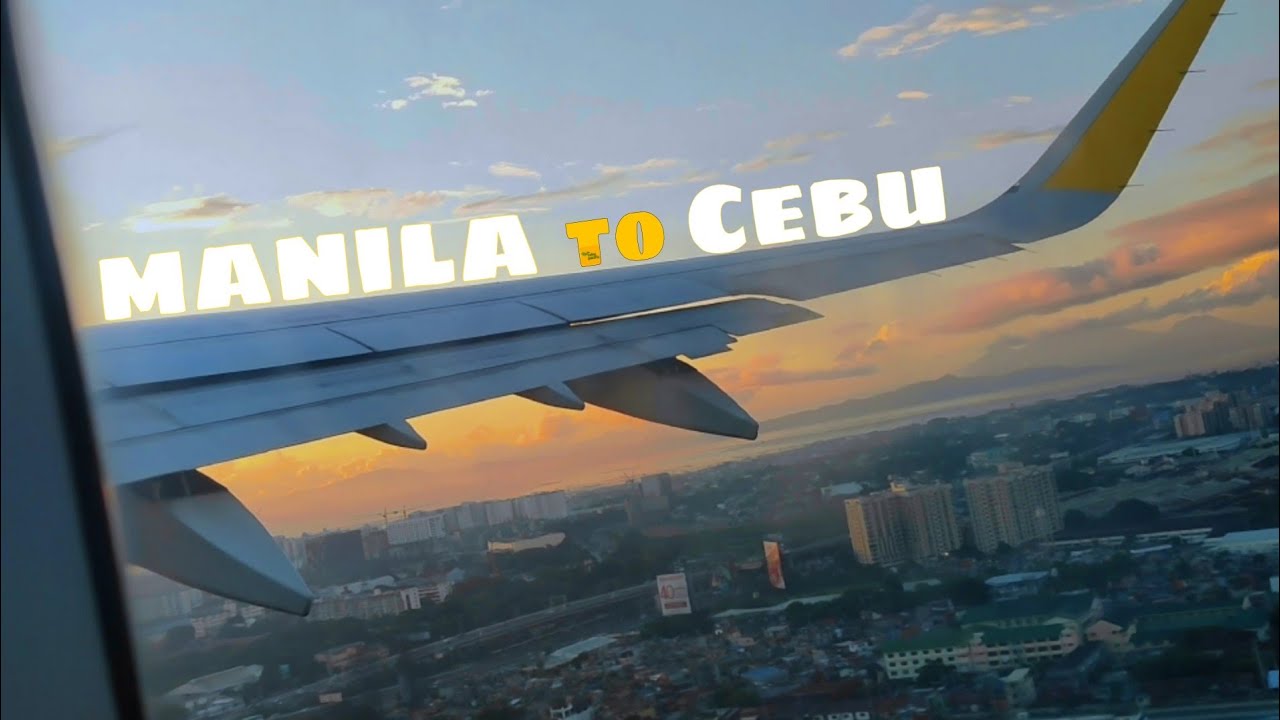 Manila to Cebu | Cebu Pacific Airbus Flight No. 5J-551 | Flying ...